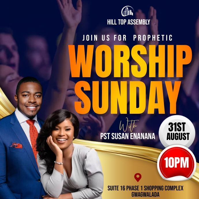 Sunday Template | PosterMyWall