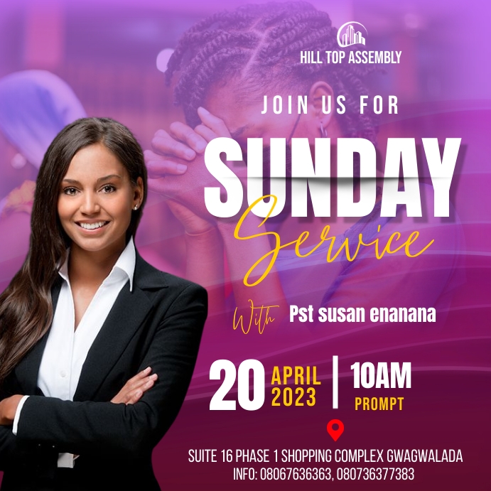 Sunday Template | PosterMyWall