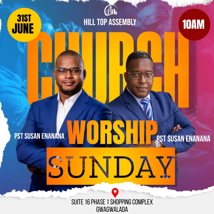 Sunday Template | PosterMyWall