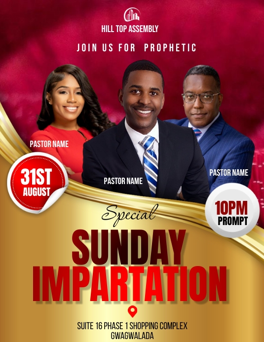 Sunday Template | PosterMyWall