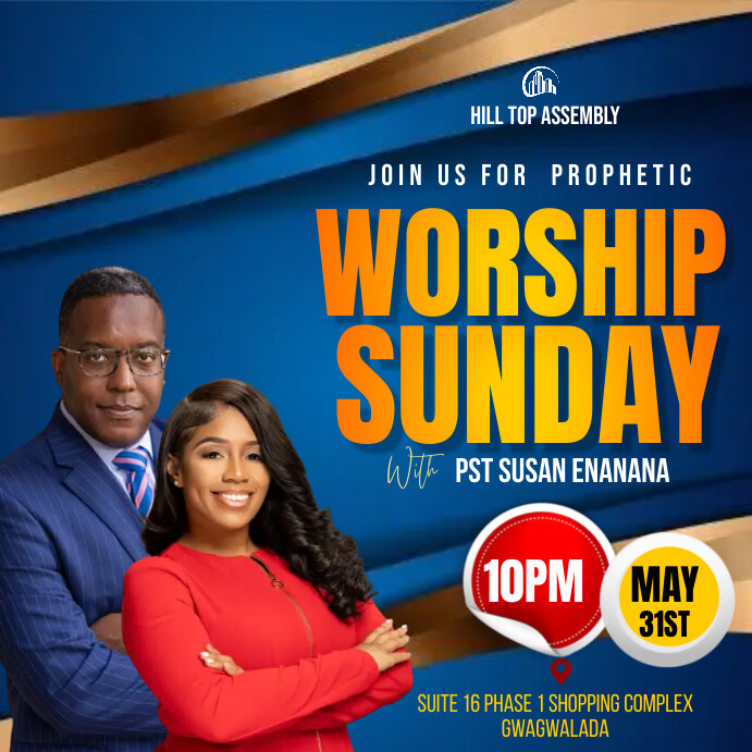 Sunday Template | PosterMyWall