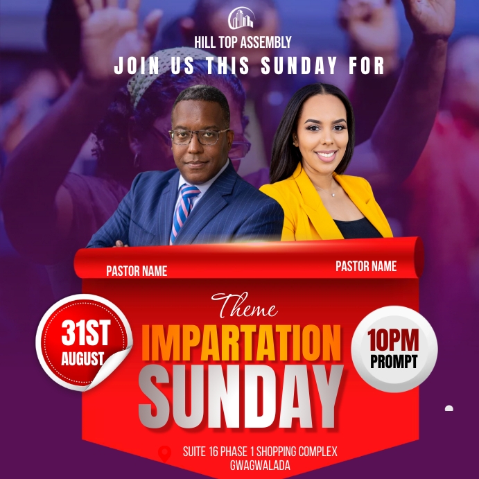 Sunday Template | PosterMyWall