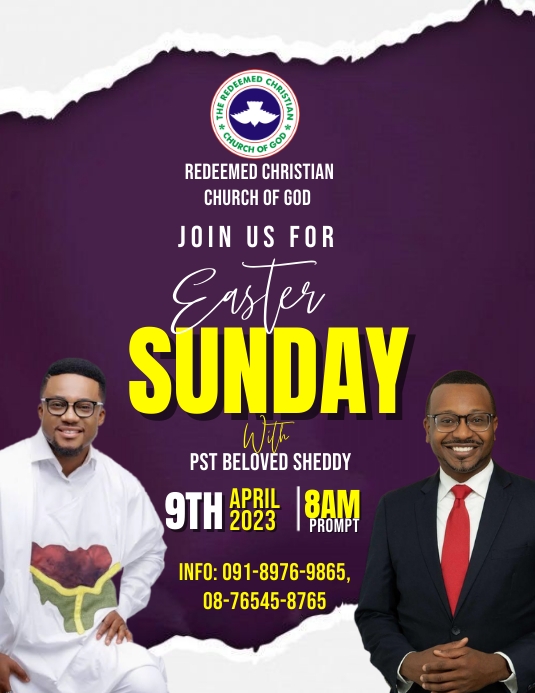 Sunday Template | PosterMyWall