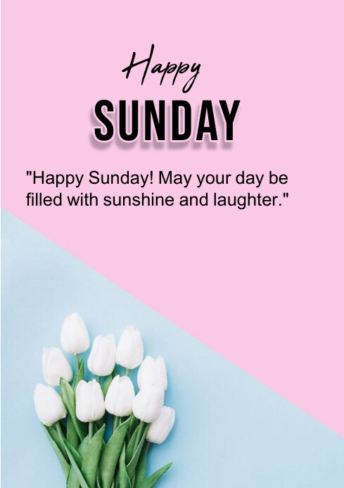 sunday Template | PosterMyWall