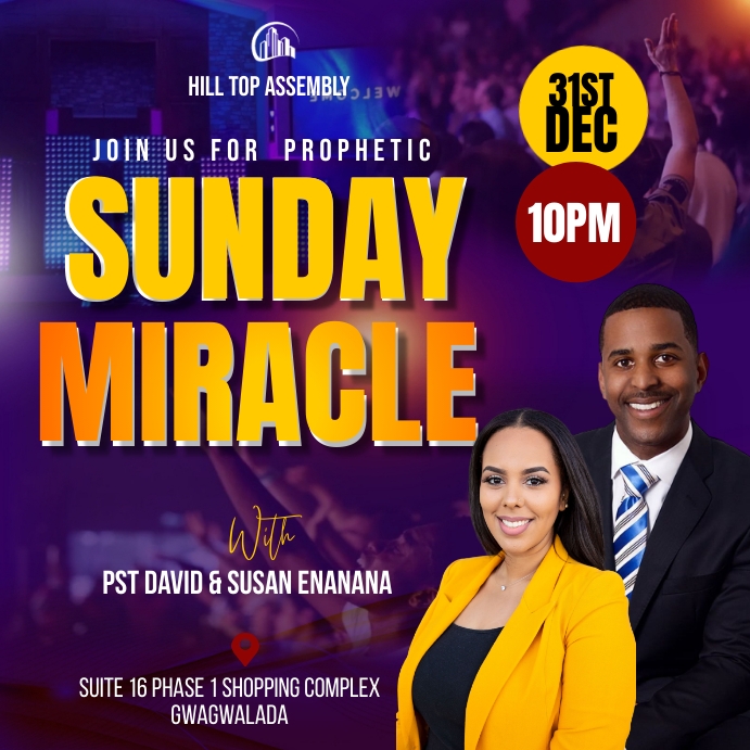 Sunday Template | PosterMyWall