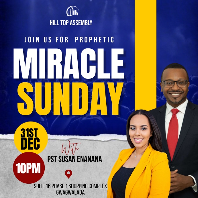 Sunday Template | PosterMyWall