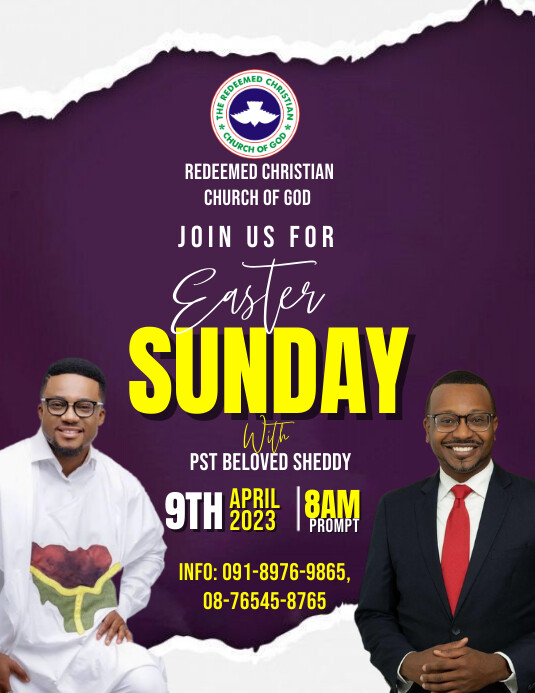 Sunday Template | PosterMyWall