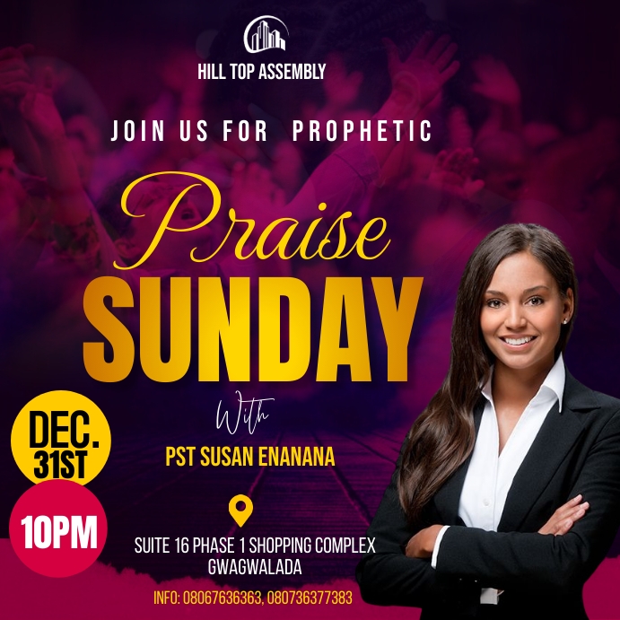 Sunday Template | PosterMyWall