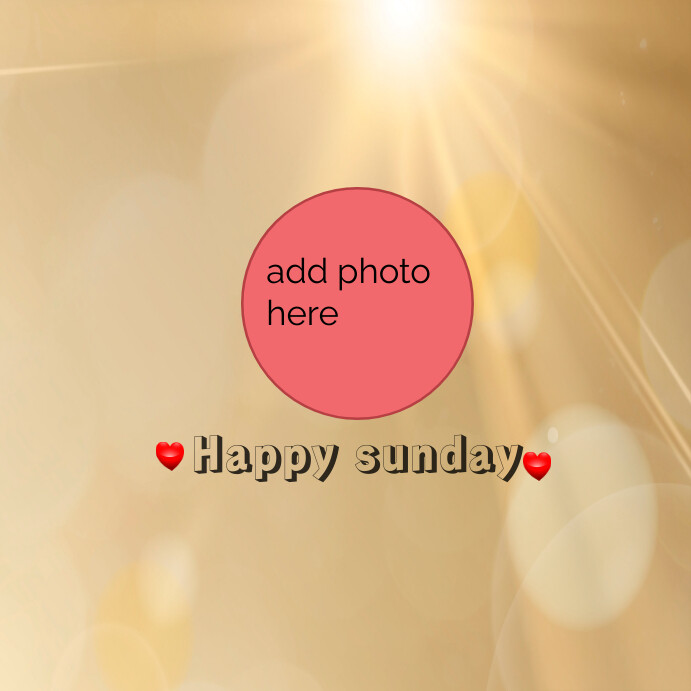 sunday Template | PosterMyWall