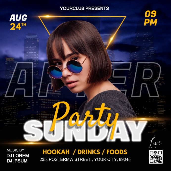 sunday Template | PosterMyWall