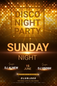 SUNDAY PARTY Template | PosterMyWall