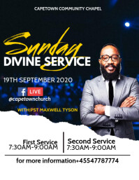 mission sunday service flyer (2) Template | PosterMyWall