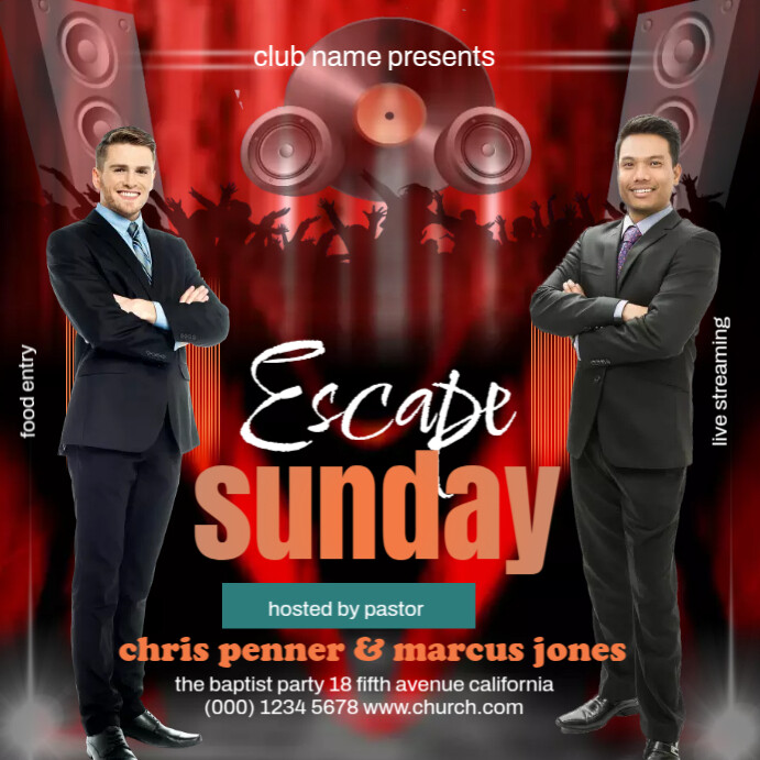 Sunday Escape Ads Template | PosterMyWall