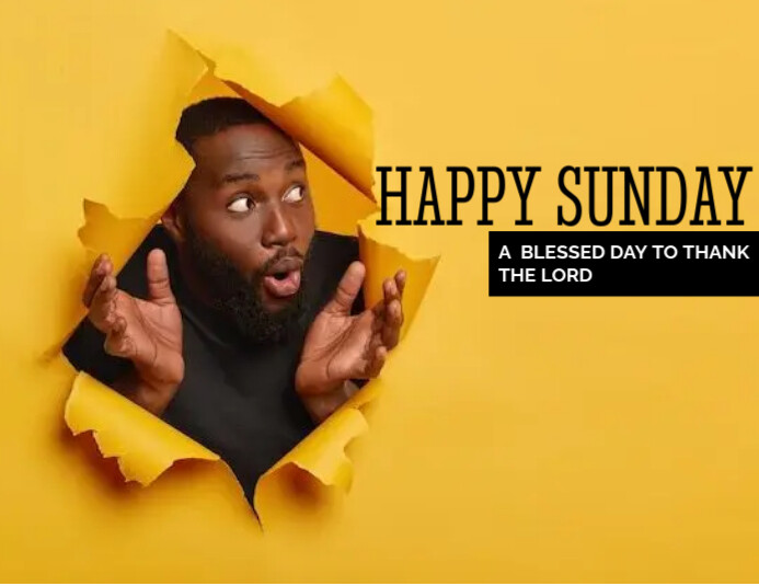 SUNDAY FLYER Template | PosterMyWall