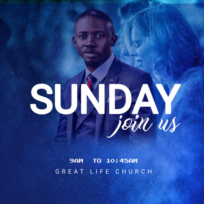 Sunday flyer Template | PosterMyWall