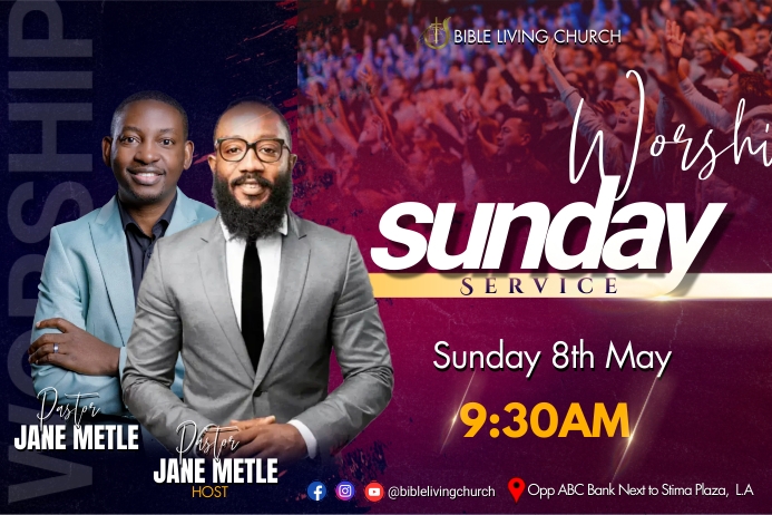 sunday flyer template (21) | PosterMyWall