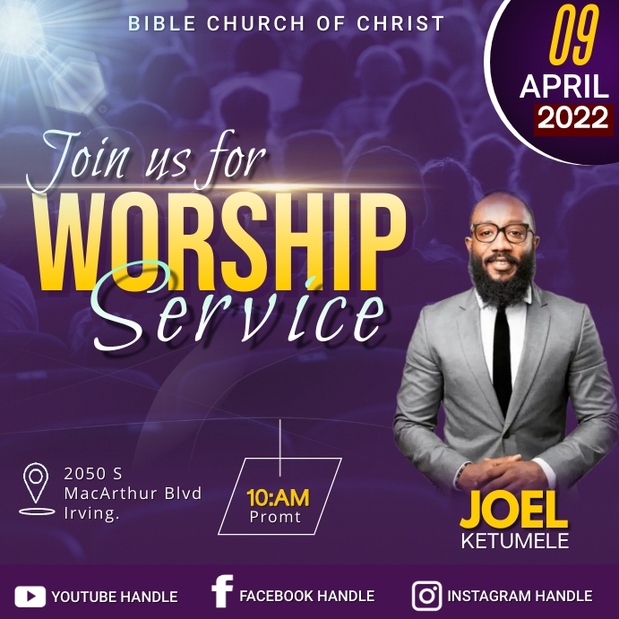 sunday flyer template (22) | PosterMyWall