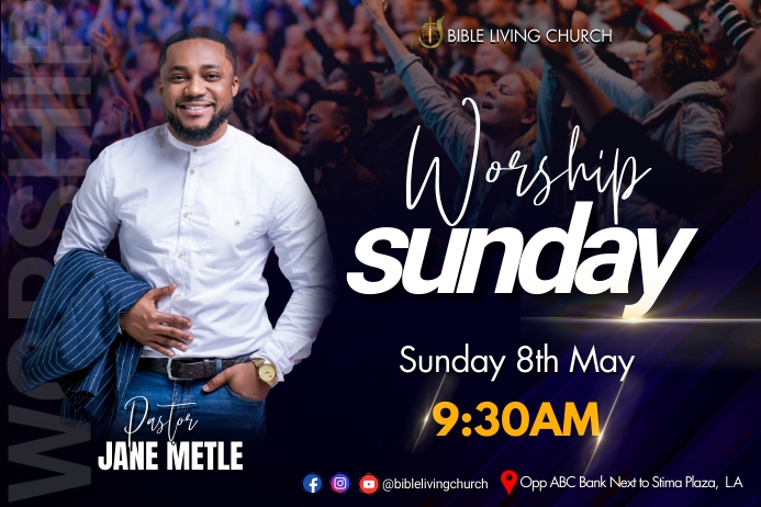 Copy of sunday flyer template (24) | PosterMyWall