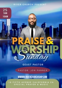 sunday flyer template (4) | PosterMyWall