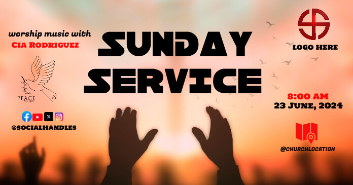 sunday flyer template | PosterMyWall