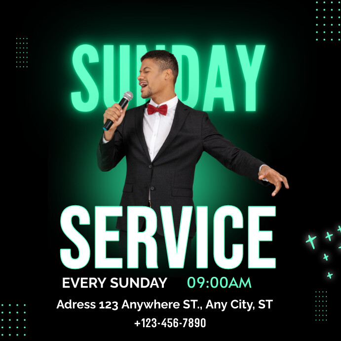 sunday flyer template | PosterMyWall