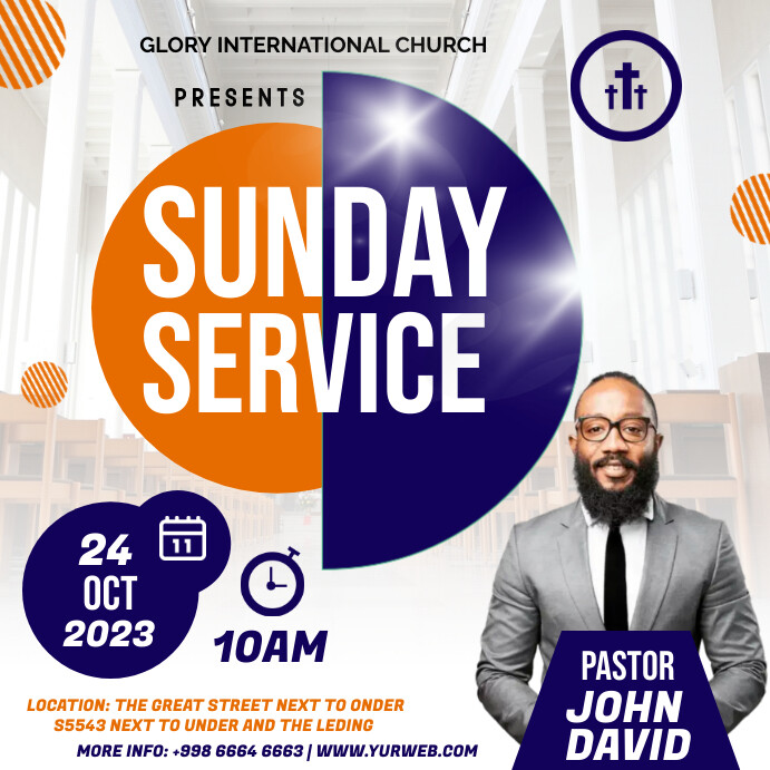 sunday flyer template | PosterMyWall