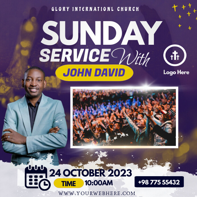 sunday flyer template | PosterMyWall