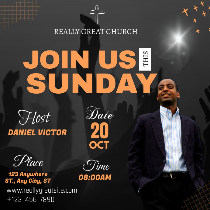 sunday flyer template | PosterMyWall