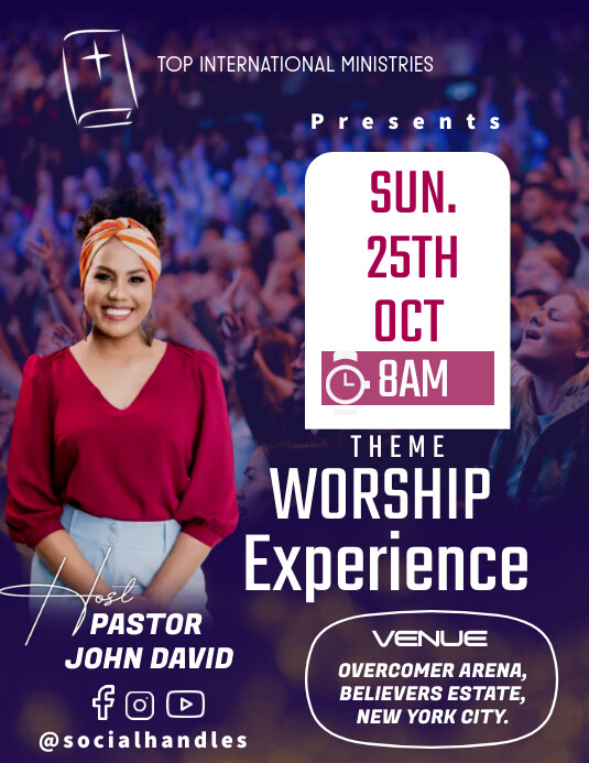 sunday flyer template | PosterMyWall