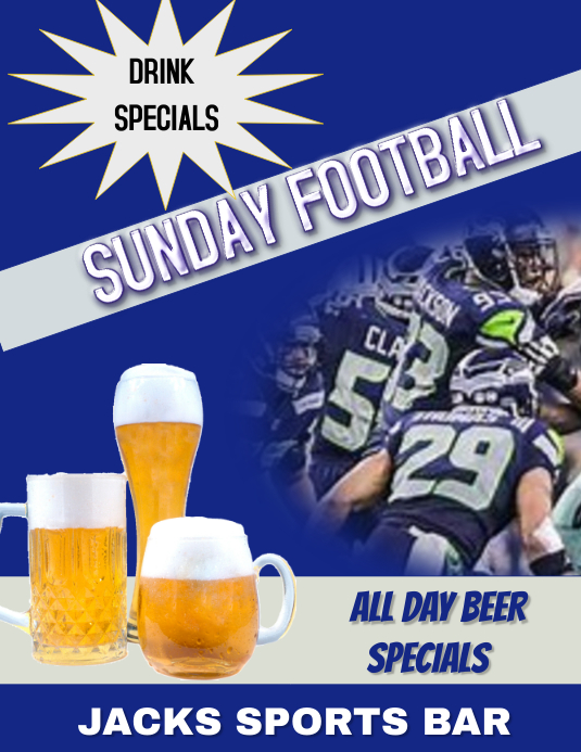 Sunday Football Beer