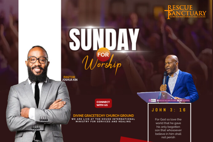 sunday for worship Template | PosterMyWall