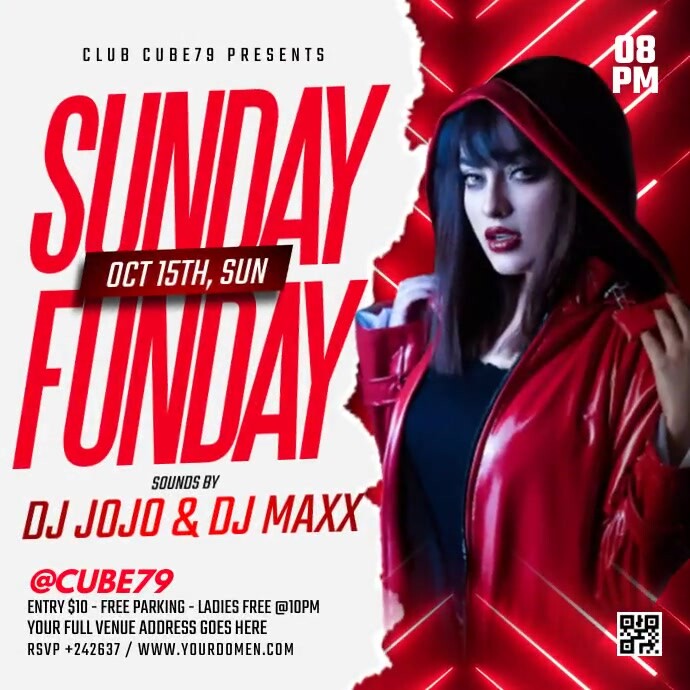 Sunday funday Template | PosterMyWall