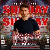 Party, hang over Template | PosterMyWall