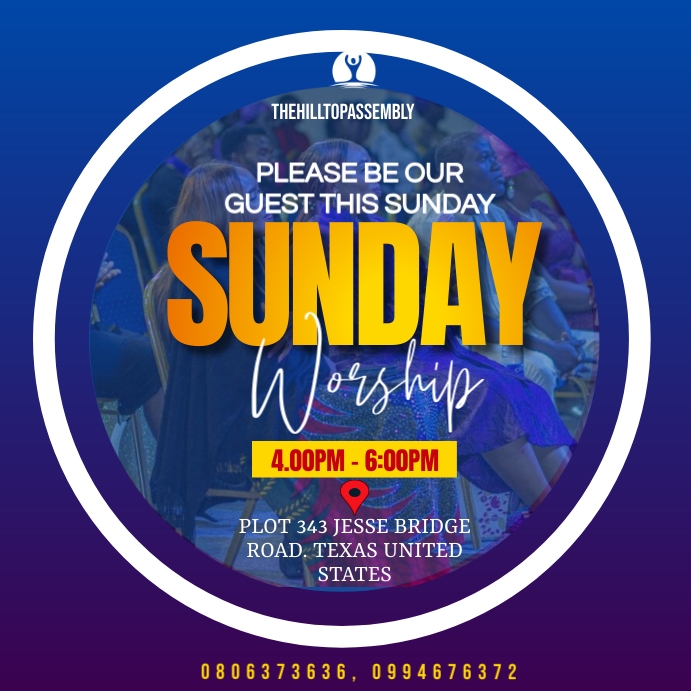 Sunday impartation Template | PosterMyWall