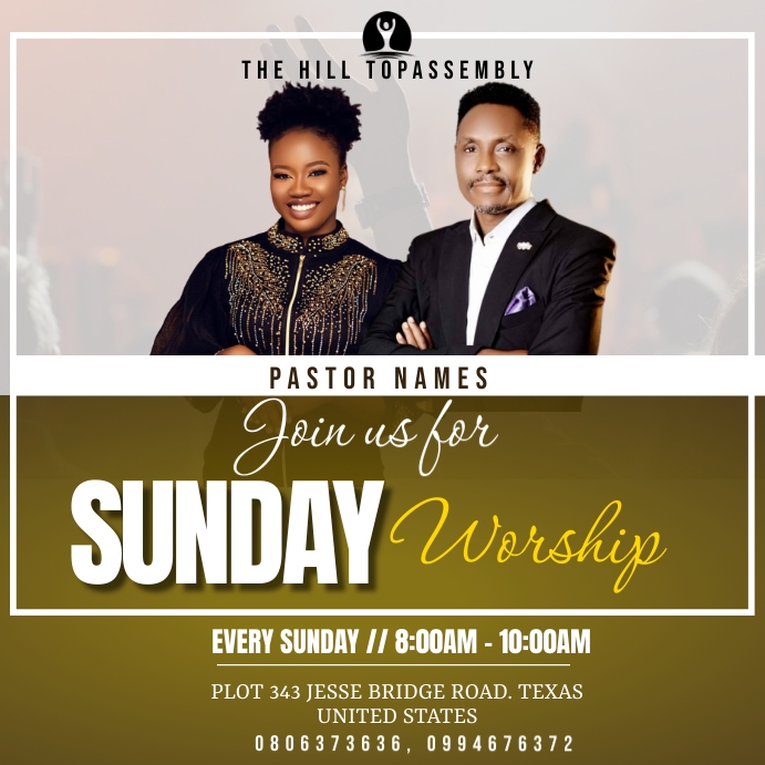 Sunday impartation Template | PosterMyWall