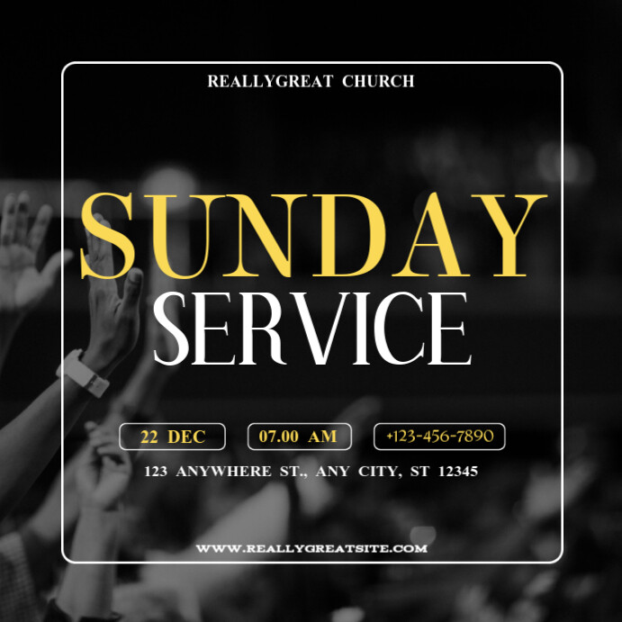 Sunday Instagram Post Template | PosterMyWall