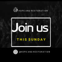 Sunday invite Template | PosterMyWall