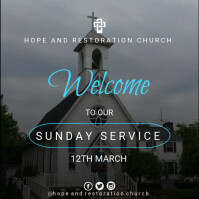 Sunday Template | PosterMyWall