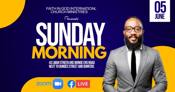 sunday morning Template | PosterMyWall