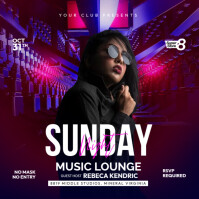 Sunday Music Template | PosterMyWall