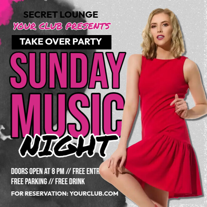 Sunday Music Night Template | PosterMyWall