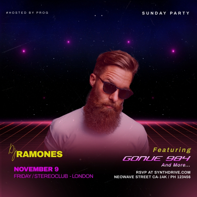 Copy of Sunday Music Template | PosterMyWall