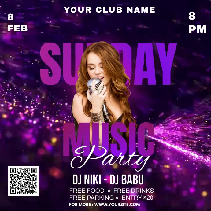 Sunday night (1) Template | PosterMyWall