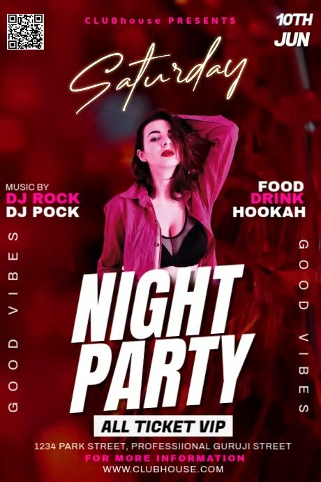 sunday night party Template | PosterMyWall