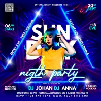 MUSIC SUNDAY NIGHT Template | PosterMyWall