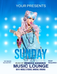 Sunday Night Party Ads Template | PosterMyWall
