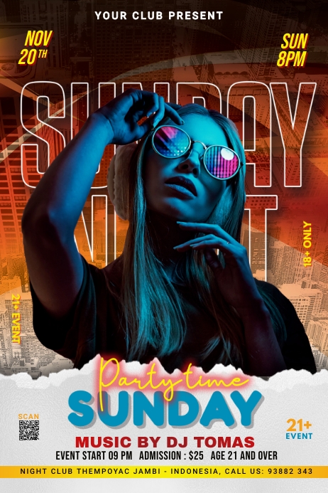 Sunday Bar Flyers