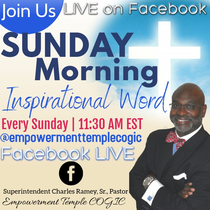 Sunday on Facebook Template | PosterMyWall