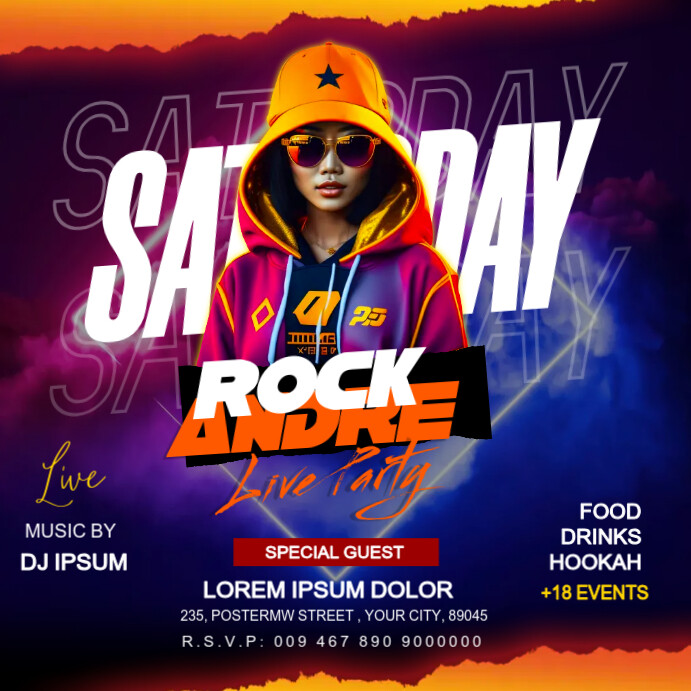 sunday party club Template | PosterMyWall