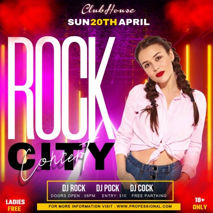 sunday party club dj bar night Template | PosterMyWall